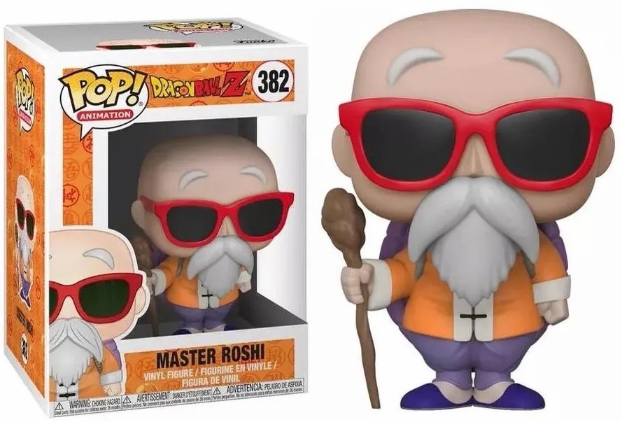 Figurka funko pop! animation dragon ball z master roshi 382
