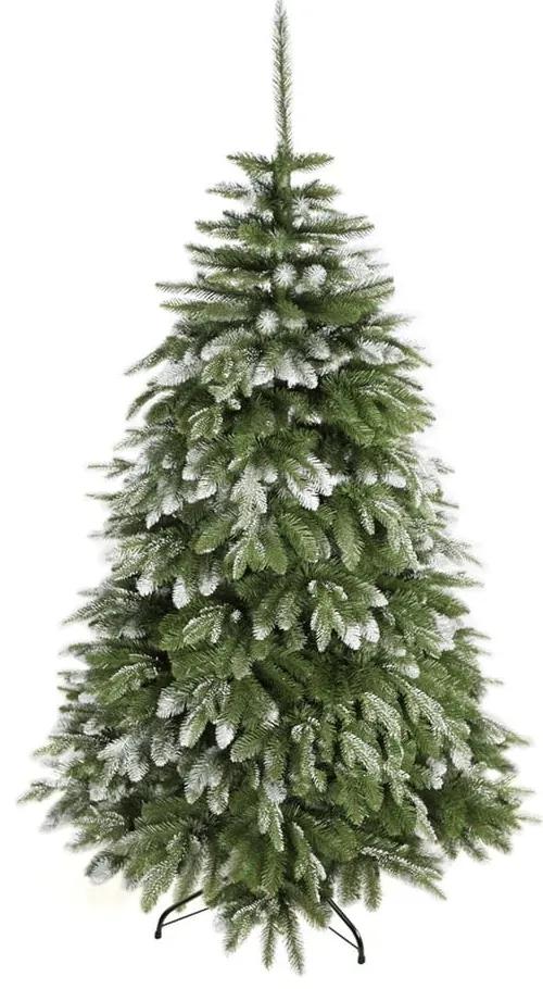 Umělý 3D vánoční stromeček zasněžený smrk, výška 150 cm
