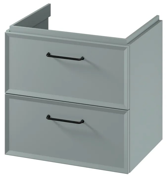 Cersanit Mille, umyvadlová skříňka 594x446x551 mm, zelená matná, S1021-003