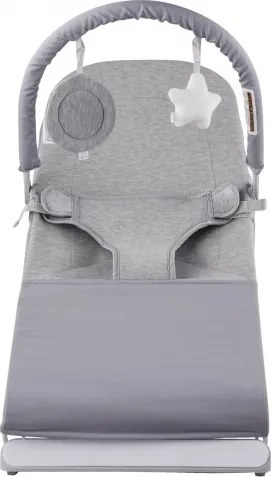 Baby Bouncer Skládací židle Bouncer pro děti 0-9 měsíců s hrazdičkou