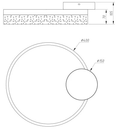 Globo 68225-24 - LED Stropní svítidlo SMITTY LED/24W/230V