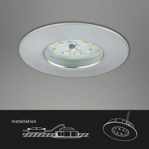 Briloner 7295-019- LED Stmívatelné koupelnové svítidlo ATTACH LED/6,5W/230V IP44