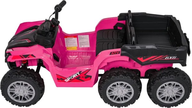 Elektrická čtyřkolka Quad Sport TX 4×4 růžová