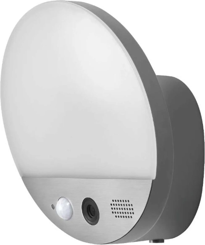 LEDVANCE Smart+ - Nástěnné venkovní LED svítidlo s kamerou a mikrofonem 4099854474910