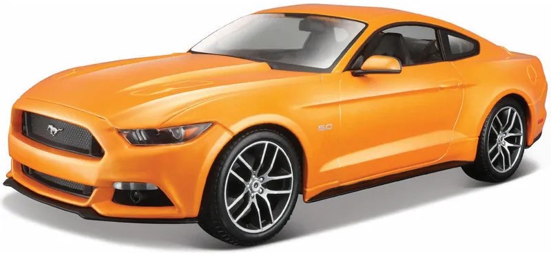 Maisto ford mustang gt 2015 1:18 oranžová metalíza