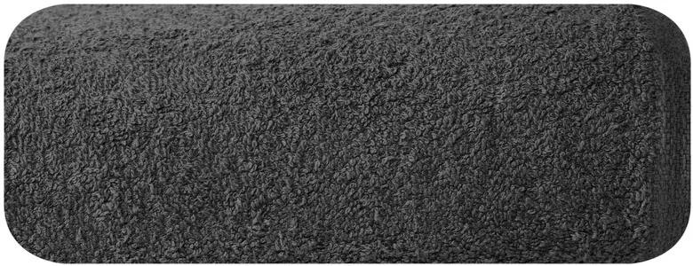 Klasický černý bavlněný ručník TIANA1 Rozměr: 50 x 90 cm