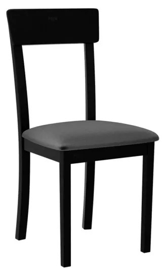 Čalouněná židle Malzik I, Barva dřeva: černý, Potah: Hygge D91