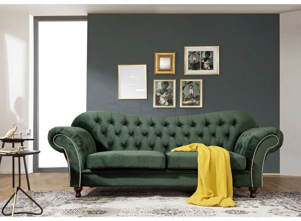 Askont Sheffield: Pohovka 3M dark green