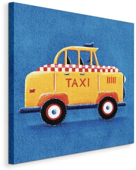 Obraz na plátně Žluté Taxi Hart Simon 40x40cm WDC23116