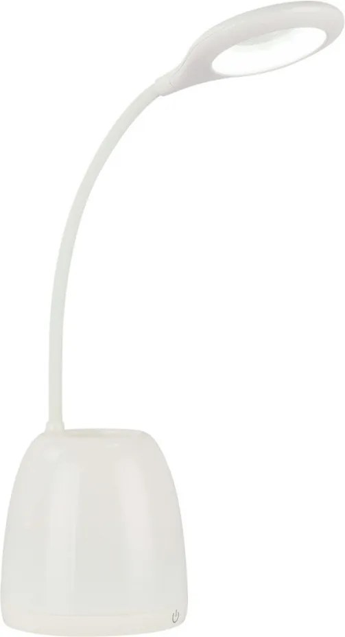 Globo MARGAERY 58324 led stolní lampy  bílá   plast   LED - 1 x 3W   155 lm  IP20   A+