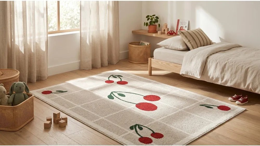 Béžový koberec 120x170 cm Cherry – ESTE