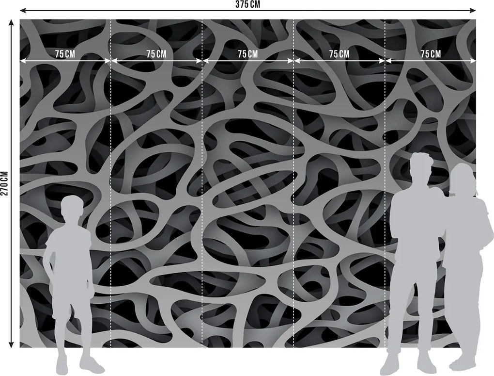 Fototapeta na míru 3D Abstrakce | Vliesová fototapeta na zed' | DFTNXXL1128