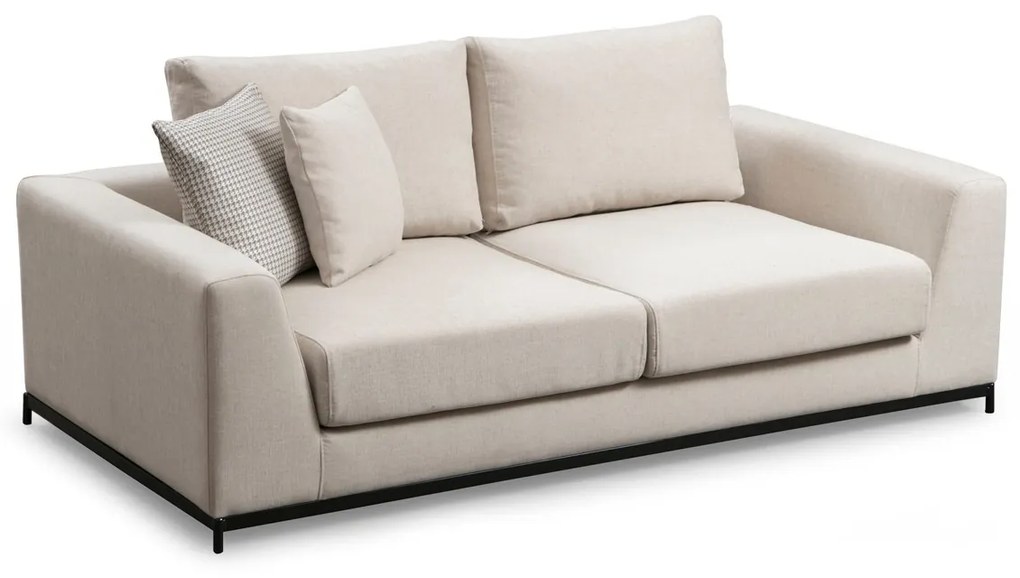 Designová sedačka Dashania 201 cm béžová