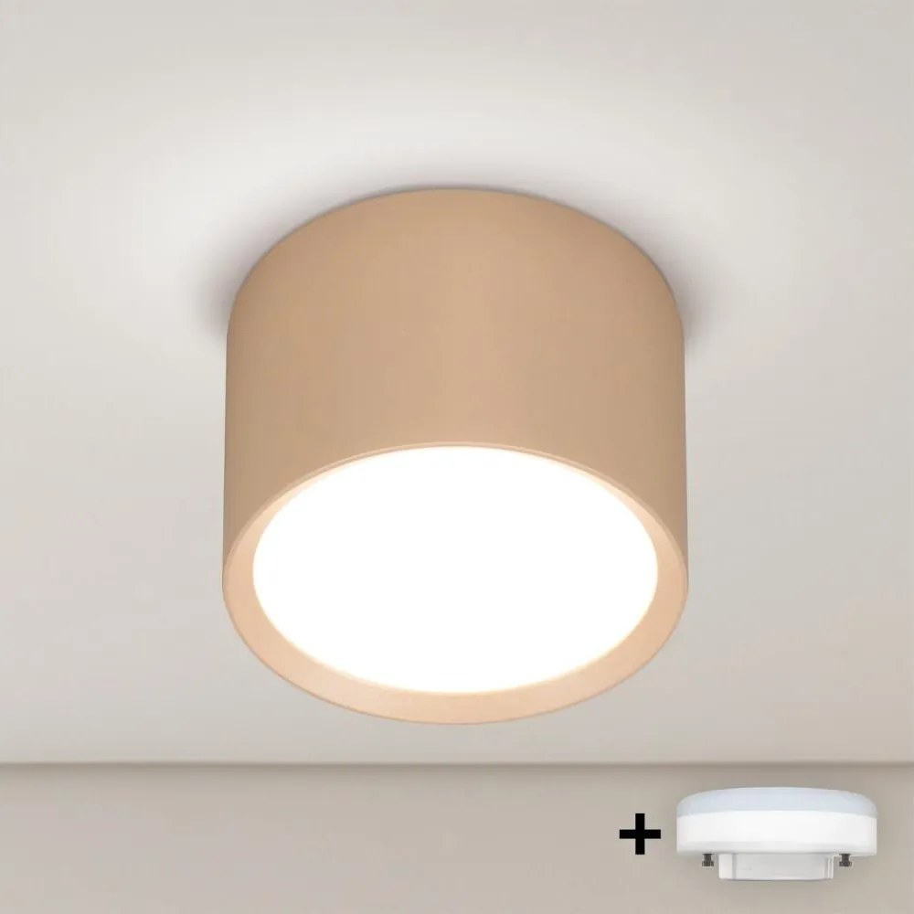 Brilagi - LED RGB Stm. bodové svítidlo SMOOTH 1xGX53/14W/230V Wi-Fi Tuya béžová