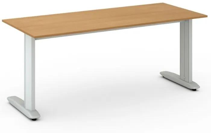 Kancelářský psací stůl PRIMO FLEXIBLE 1800 x 800 mm, třešeň