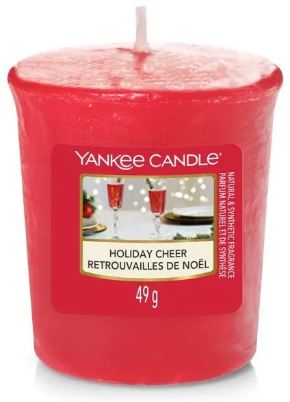 Yankee Candle Vonná Svíčka Votivní Holiday Cheer, 49 g