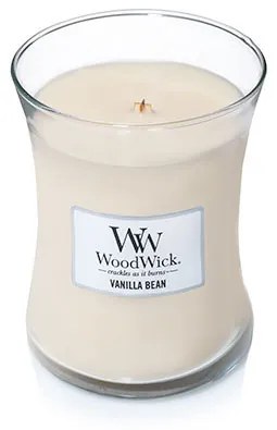 Vonná svíčka WoodWick - Vanilla Bean 275g/55 - 65 hod
