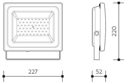 Reflektor LEDMED VANA SMD LED 50W IP65 4000K LM34300011