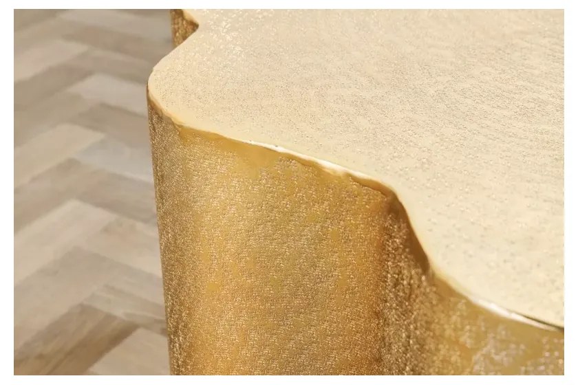 Massive home | Konferenční stolek ORGANIC 70 CM zlatý