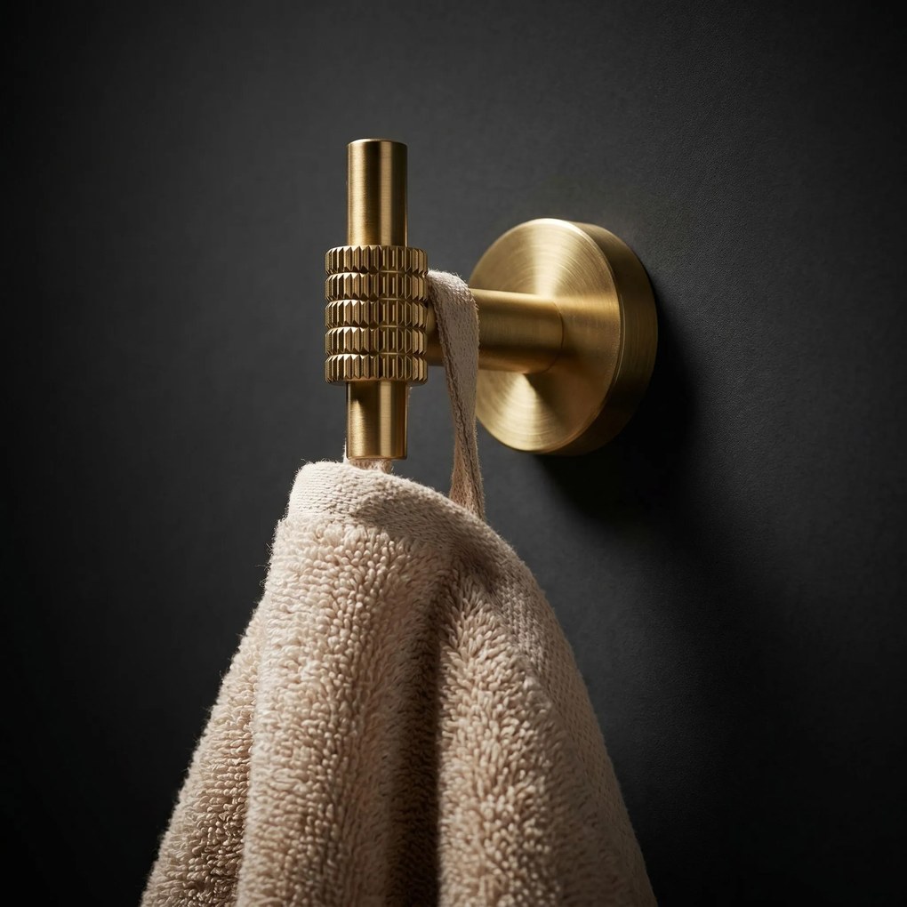 Rea Rea, Koupelnový háček 29104 Rivo Brush Gold, REA-60108