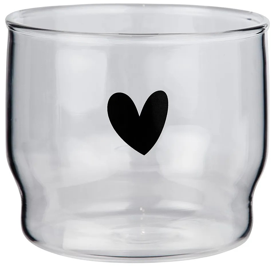 LOVELY Sklenice srdce 300 ml