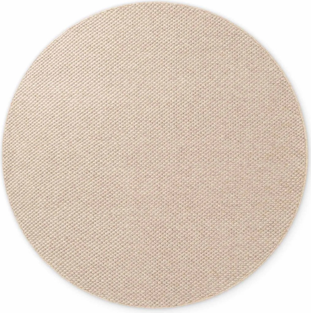 ELLE Decoration, Kusový koberec Lyon Beans 106315 Natural Beige kruh z kolekce Elle, 200x200 (průměr) kruh, béžová, ložnice