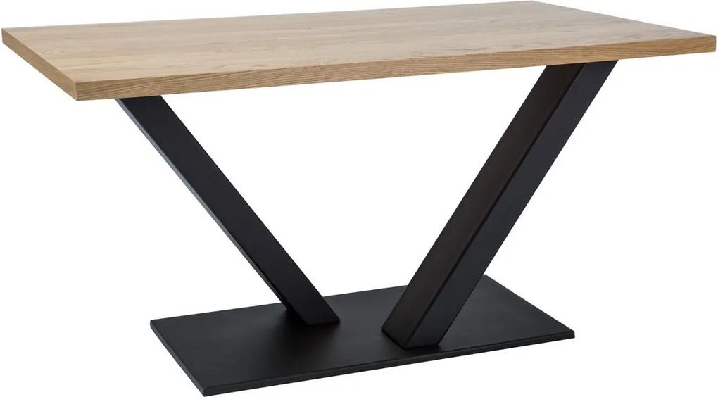 Casarredo Jídelní stůl VECTOR dub masiv 180x90 cm