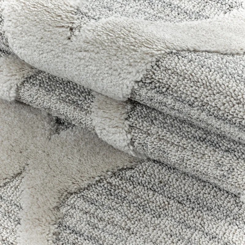 Ayyildiz, Kusový koberec Pisa 4703 Grey, 200x290, šedá, ložnice
