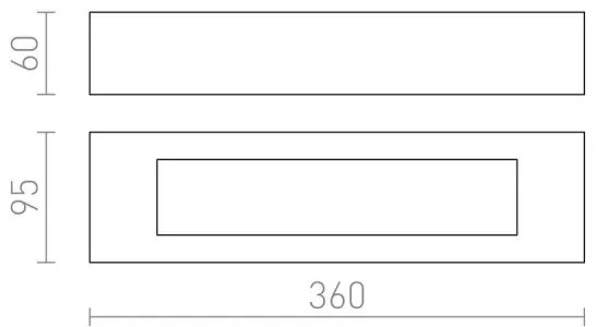 RED - Design Rendl - R10446 - Nástěnné svítidlo ROLO 2xE14/40W/230V