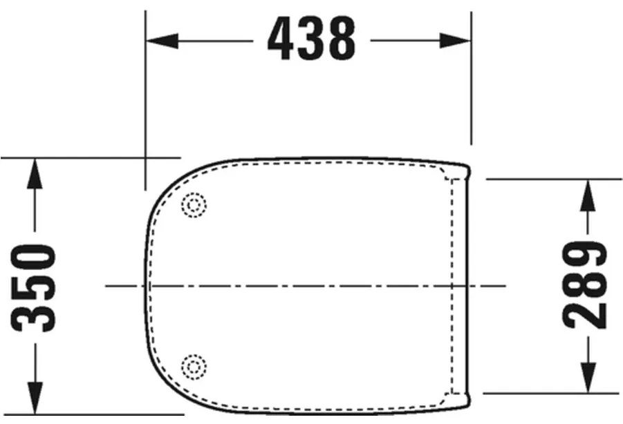 Duravit D-Code - WC sedátko + sklápěcí automatika, bílá 0067390099