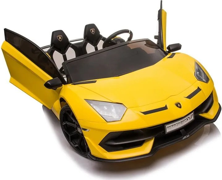 LEAN CARS Elektrické autíčko Lamborghini Aventador SX2028 žluté