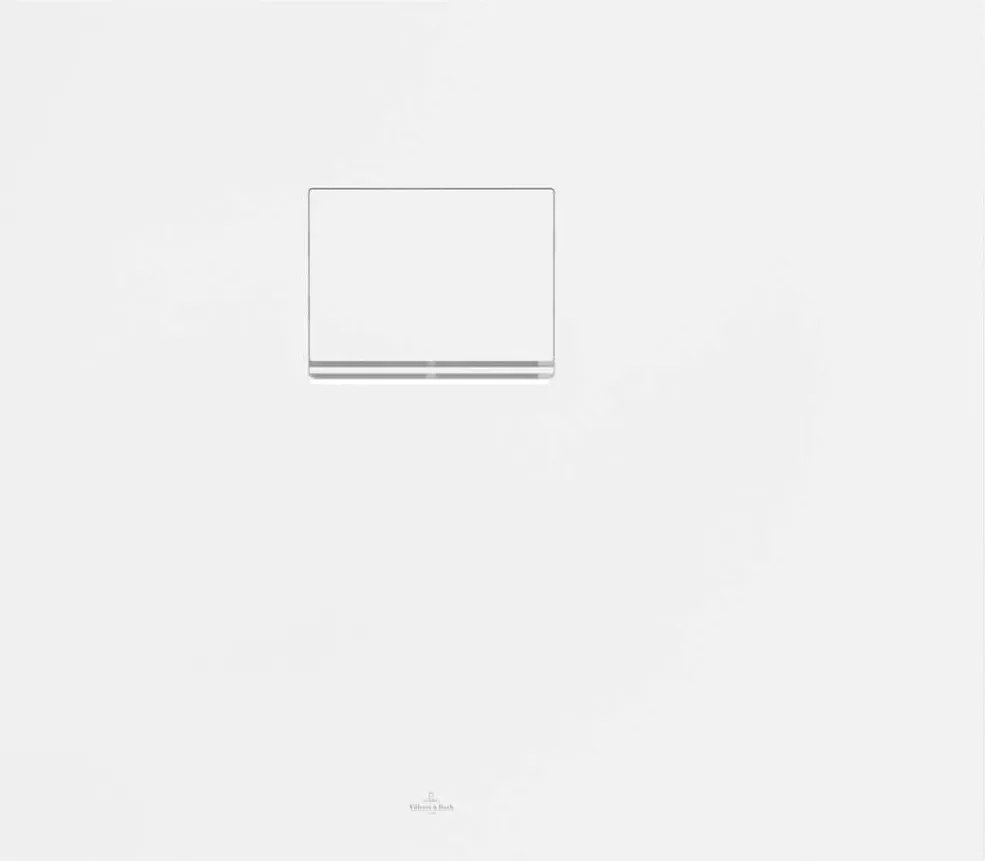 Villeroy & Boch Squaro Infinity - Sprchová vanička, 80x70 cm, Stone White UDQ8070SQI2LV-RW