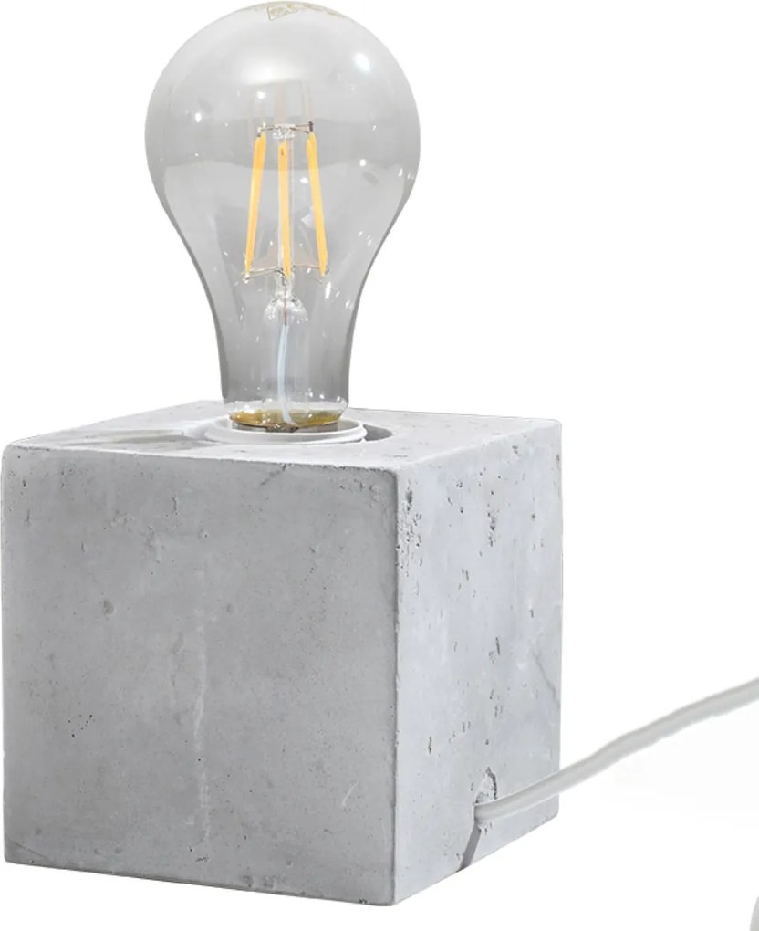 Sollux Lighting Stolní lampa ARIZ beton