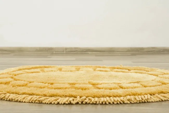 Koupelnový kobereček Jarpol žlutý