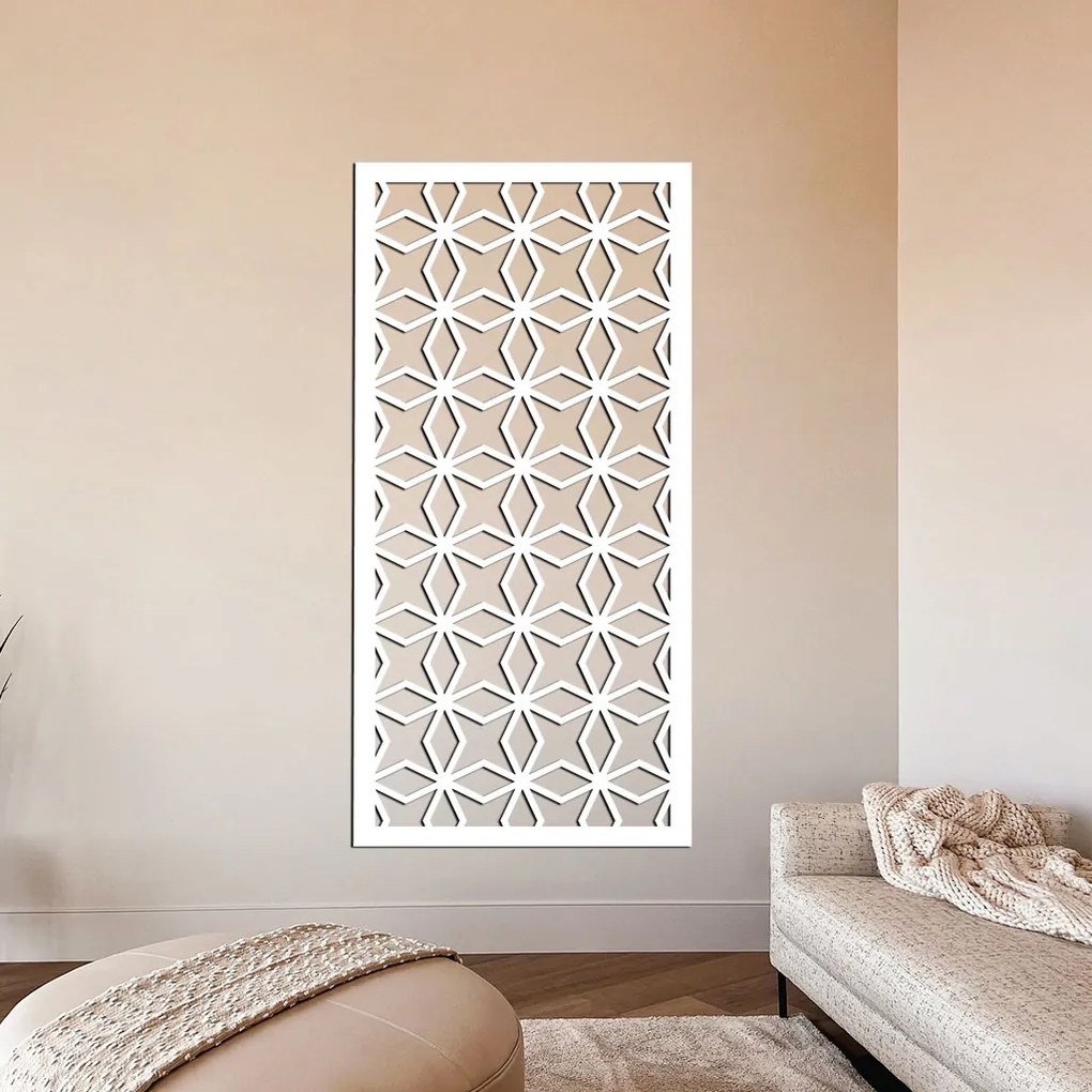 dřevo života Dekorační panel na stěnu STARS Rozměry (cm): 30x60, Barevný vzor: Černá