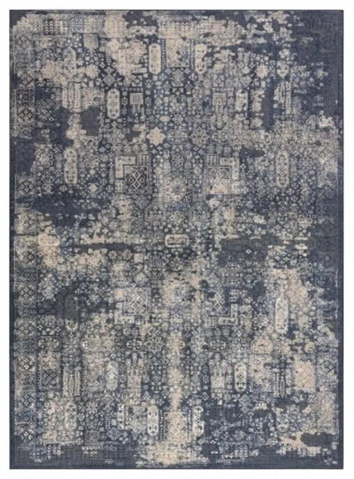 Vlněný kusový koberec Faris modrý 120x170cm