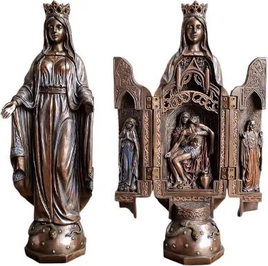 Panna Maria – triptych, katolická soška Veronese WU75630A4