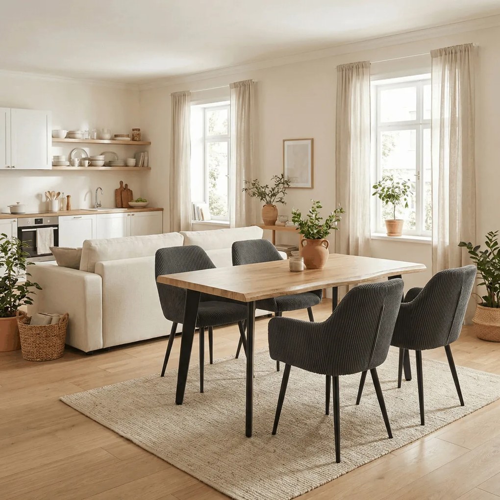 Autronic Jídelní židle DCH-V4009 Barva potahu: Modrošedá
