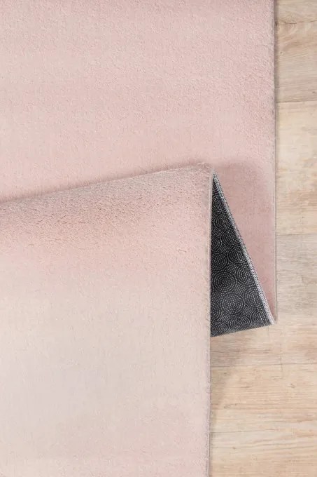 Protiskluzový koberec MELLOW BLUSH růžový