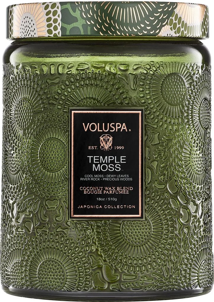 Voluspa svíčka Temple Moss, 510 g