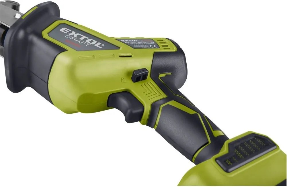Pila ocaska, jednoruční, aku Li-ion 20 V/2 Ah, BRUSHLESS EXTOL CRAFT