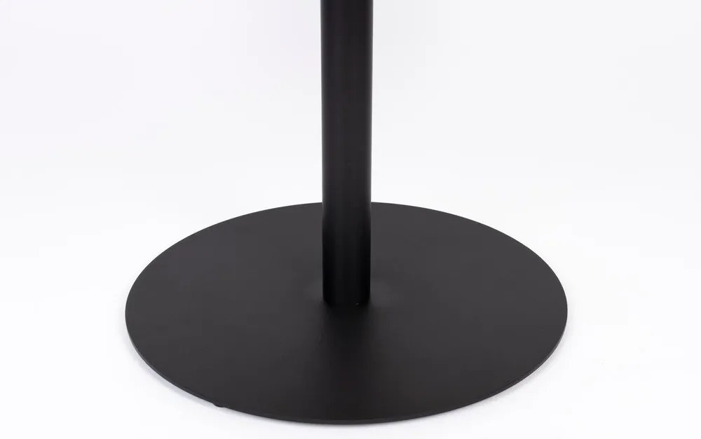 Kulatý konferenční stolek s deskou v dubovém dekoru v přírodní barvě ø 56 cm Yuri M – White Label