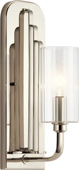 Quintiesse QN-KIMROSE1-PN -Nástěnné svítidlo KIMROSE 1xE14/40W/230V lesklý chrom