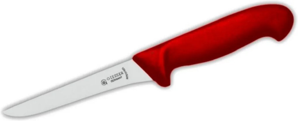 Giesser, Nůž vykosťovací 13 cm - červený