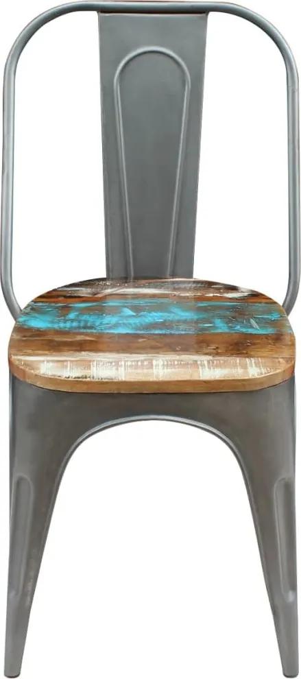 vidaXL Jídelní židle 2 ks masivní recyklované dřevo [243724]