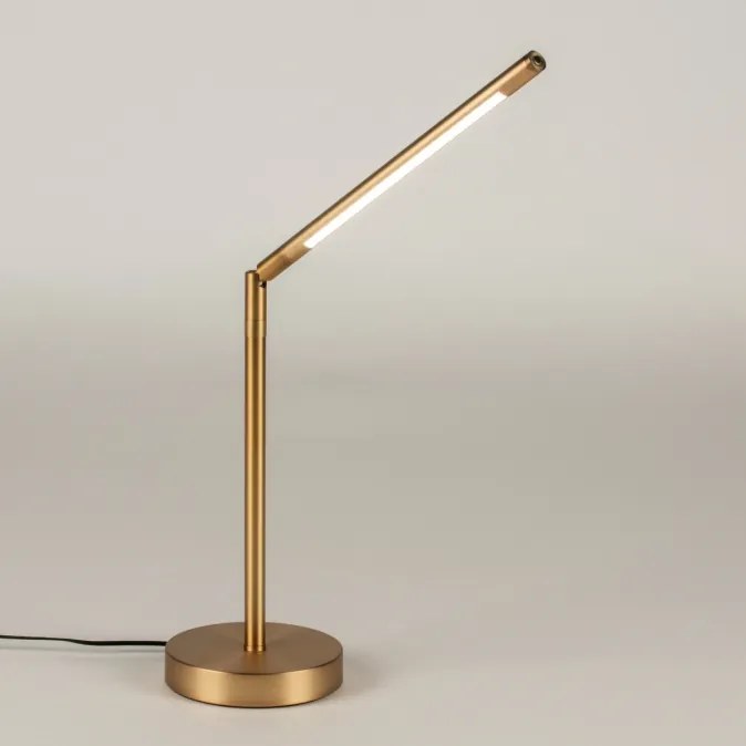 Stolní minimalistická LED lampa Cascade Gold