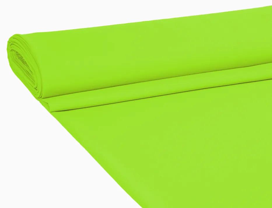 Biante Dekorační čtvercový ubrus Rongo RG-041 Zářivý zelený 100x100 cm
