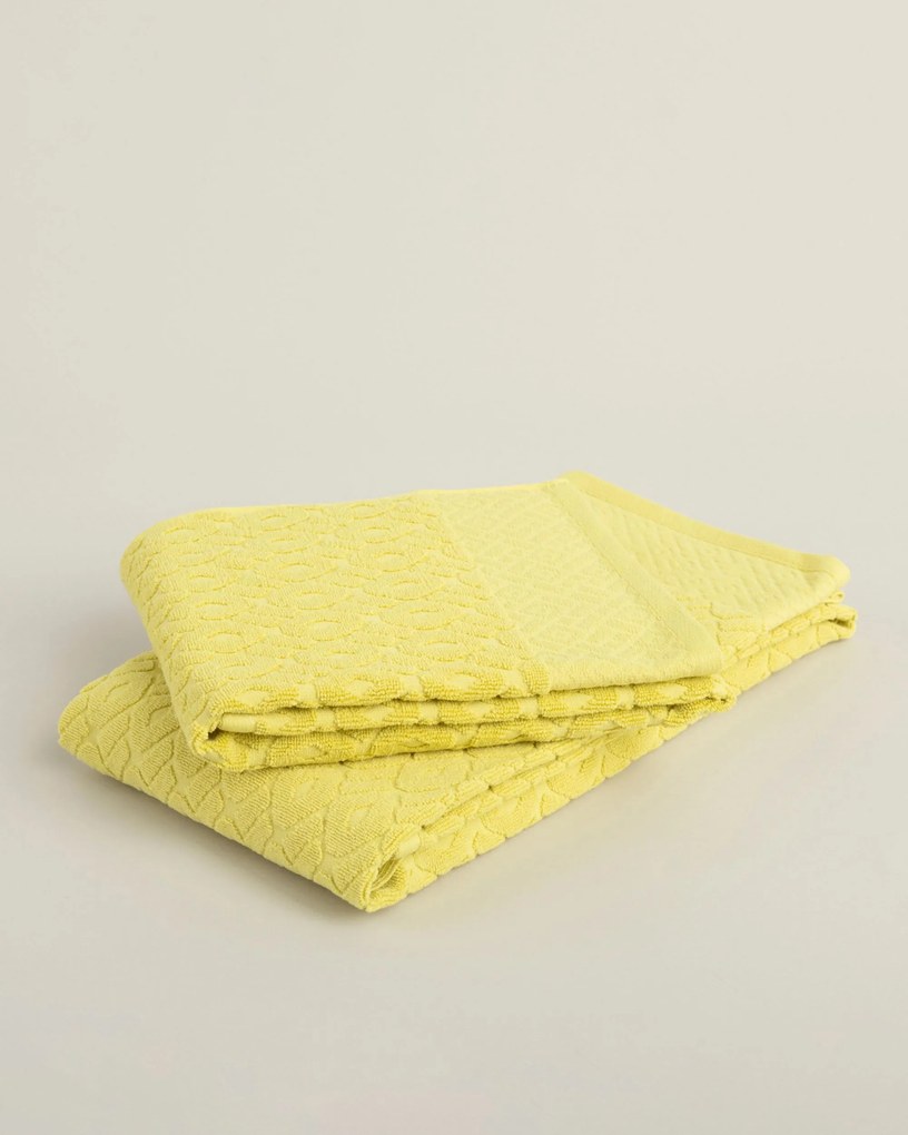 Ručník Lattice 50x90 cm sunny yellow