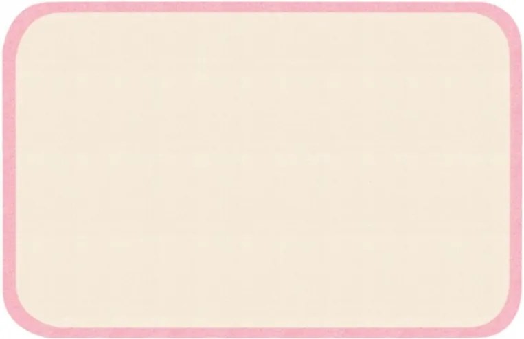 Hans Home | Kusový koberec Niños 103086 Rosa-Creme 67x120 cm, růžová