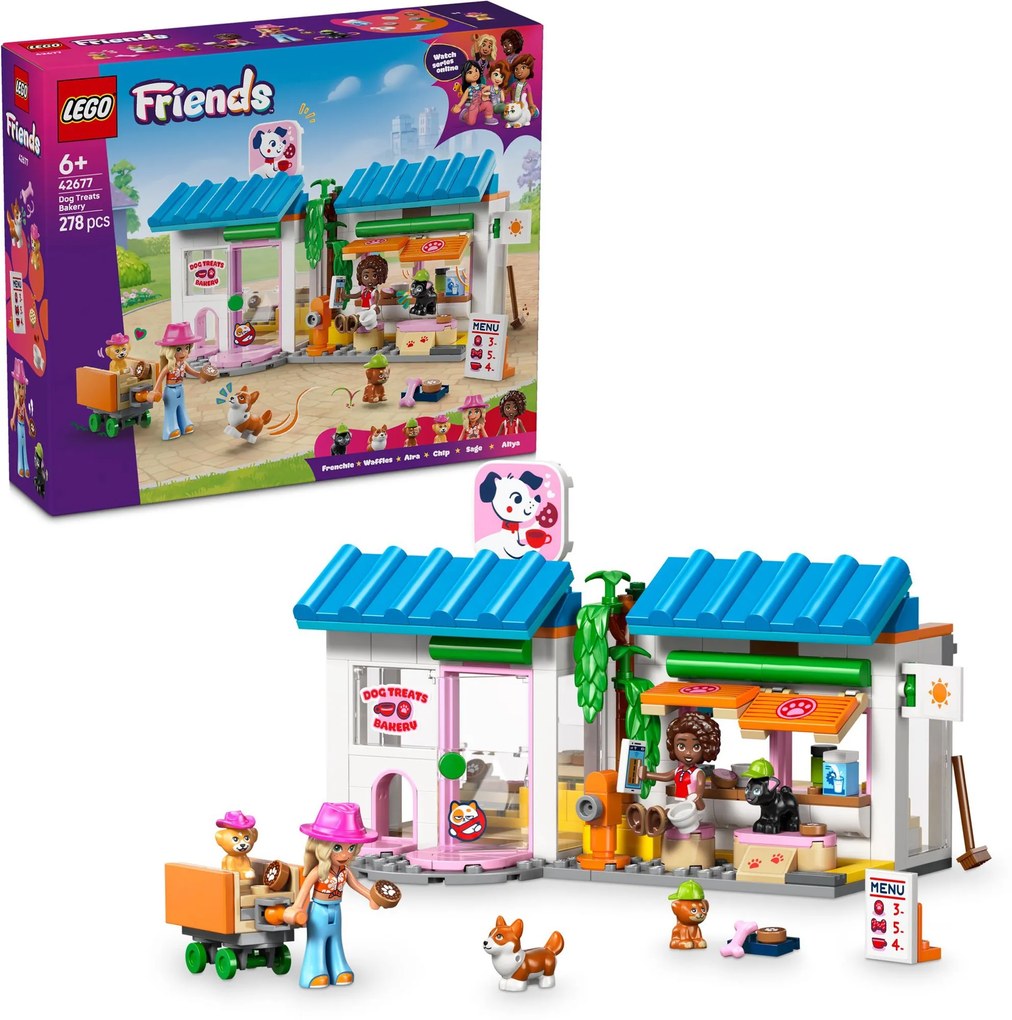 Lego® friends 42677 pekárna pamlsků pro pejsky 5702018054888